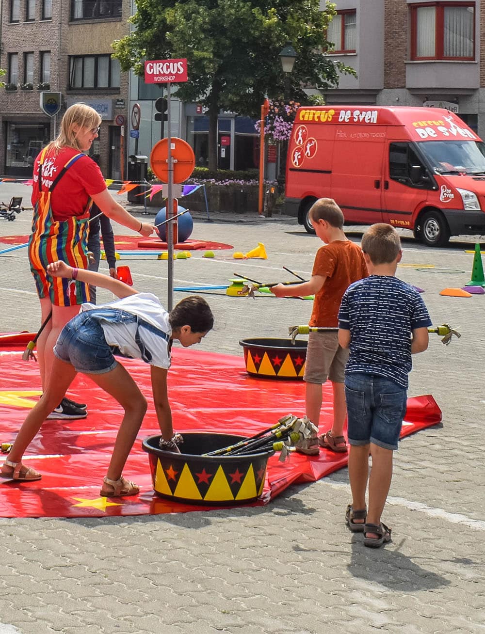 Circus workshops - Circus De Sven